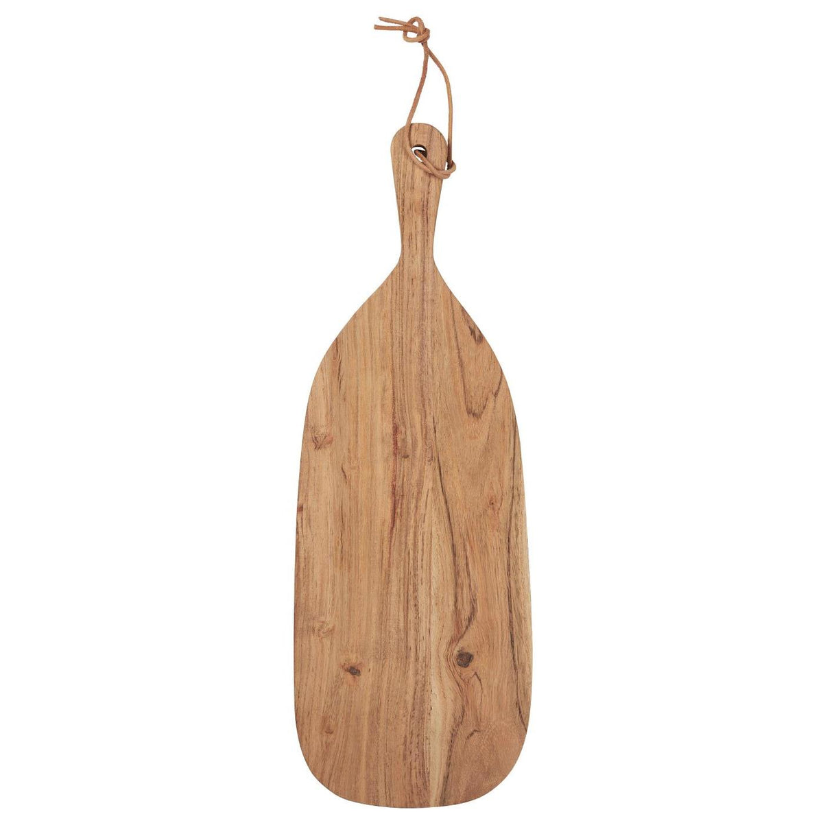 Oval Chopping Board With Handle - Acacia Wood – A Broader Picture